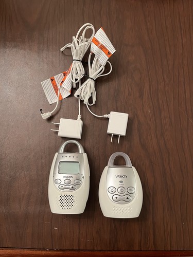 Vtech Baby Monitor #DM221PU & #DM221BU Power Adapters Parent & Baby ...
