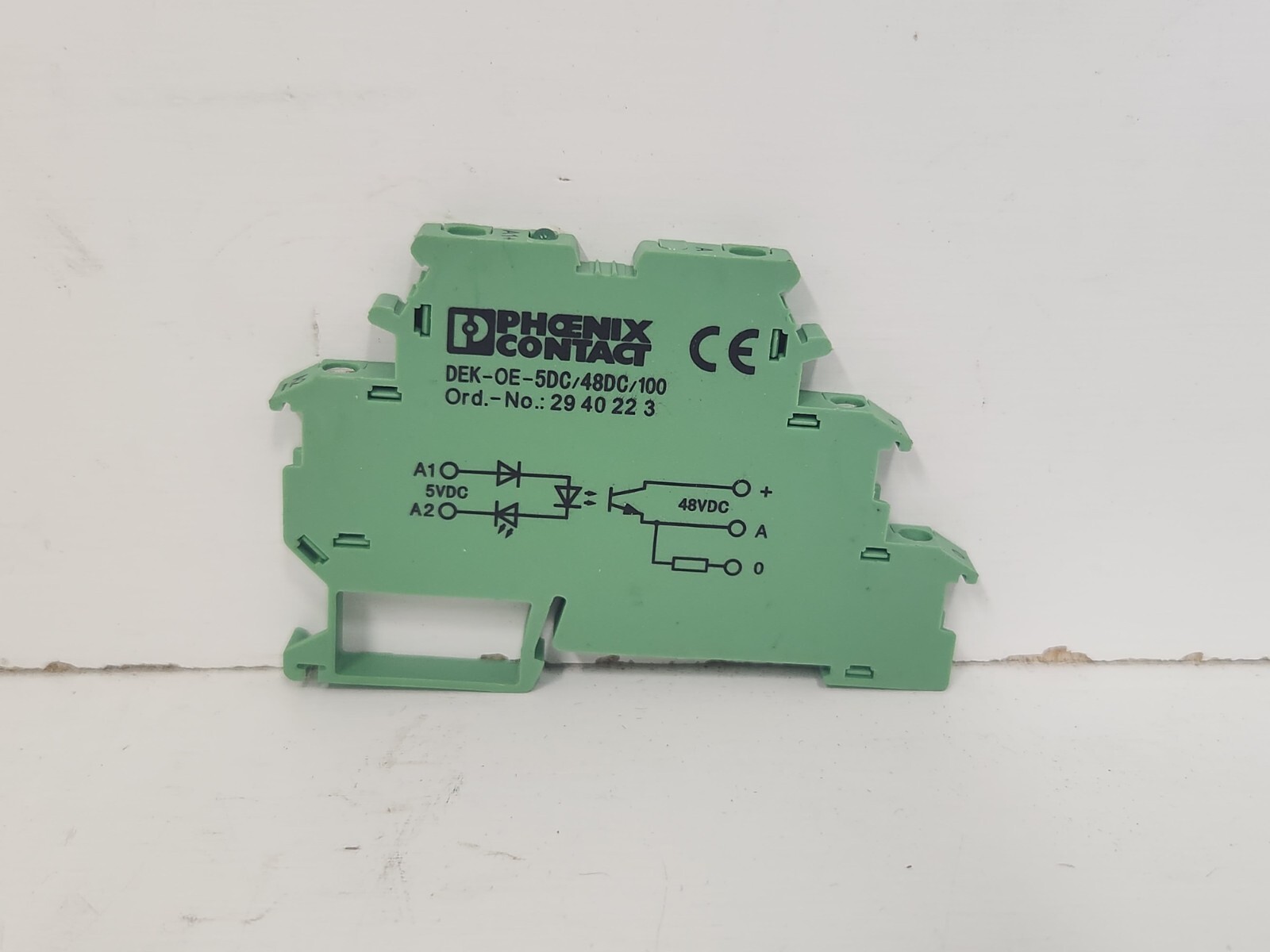 NEW OLD STOCK! PHOENIX CONTACT SOLID-STATE TERMINAL BLOCK DEK-OE-5DC ...