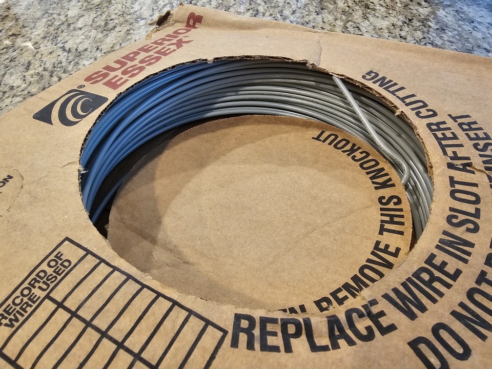 Superior Essex Cable 10 AWG Gray 200' Coil Ground Wire Jacketed Cable ...