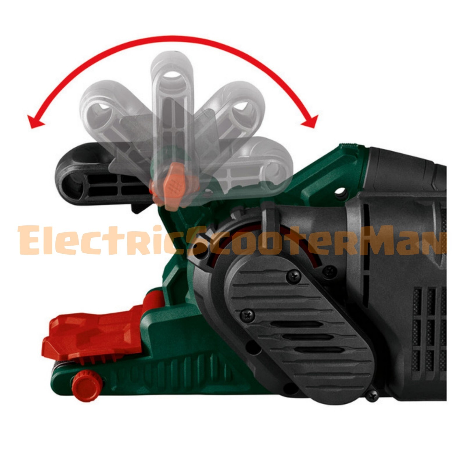 Parkside 600W Electric Belt Sander + Acces 75x457mm Sanding Wood ...