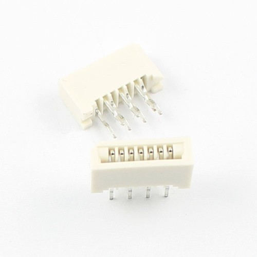 10Pcs FPC FFC 1mm 1.0mm Pitch 7 Pin Dual Contact Straight Ribbon Flat ...
