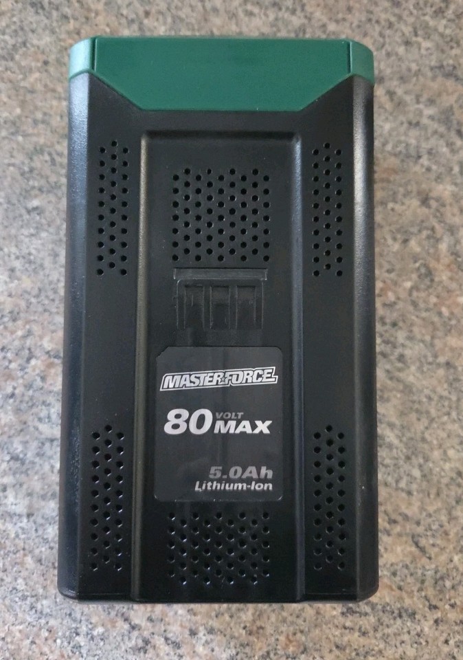 Masterforce 80V Max 5.0Ah Lithium-Ion Battery 267-3218 | eBay