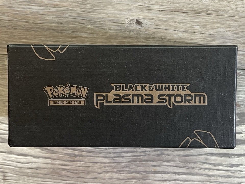 POKEMON B&W Plasma Storm ELITE TRAINER BOX Empty ETB Used BOOSTER PACK ...