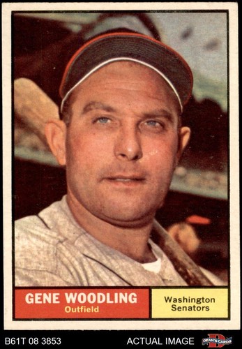 1961 Topps #275 Gene Woodling Senators 6.5 - EX/MT+ | eBay