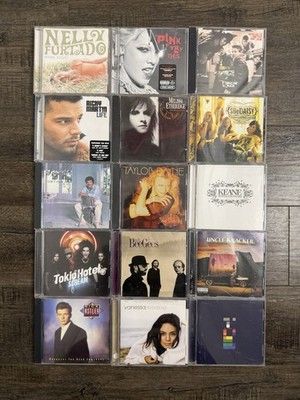 Pop Cd Lot Of 15 Nelly Furtado, New Kids on the Block, Vanessa Hudgens ...