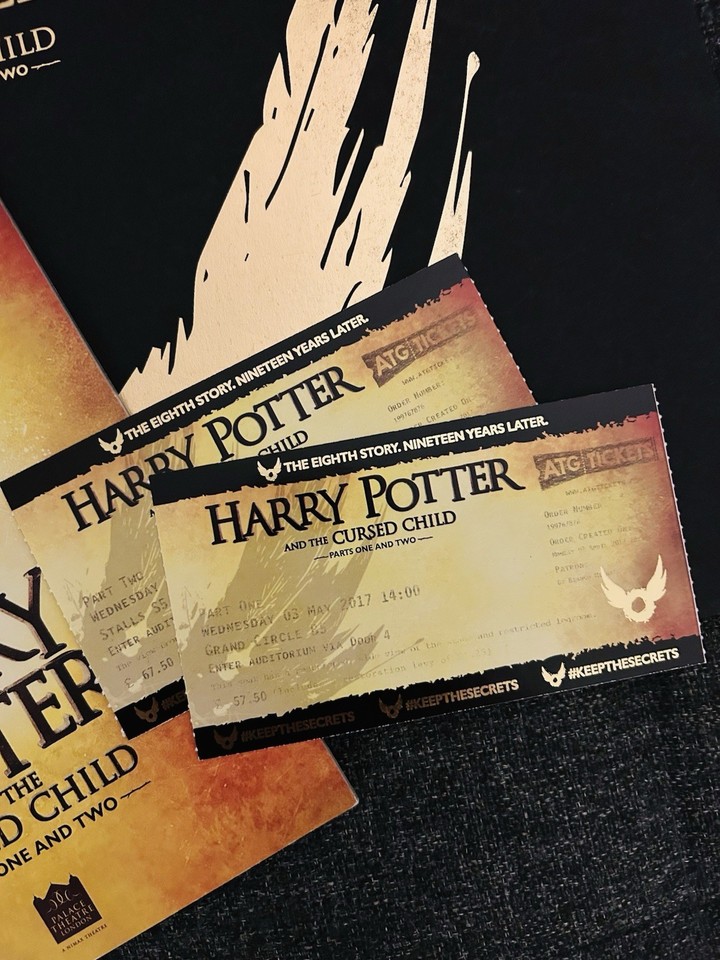 Harry Potter and the Cursed Child Original London Program, Brochure ...