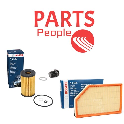 FOR VOLVO XC60 D4 MK1 SERVICE KIT BOSCH OIL AIR FILTER KIT WITH DRAIN ...