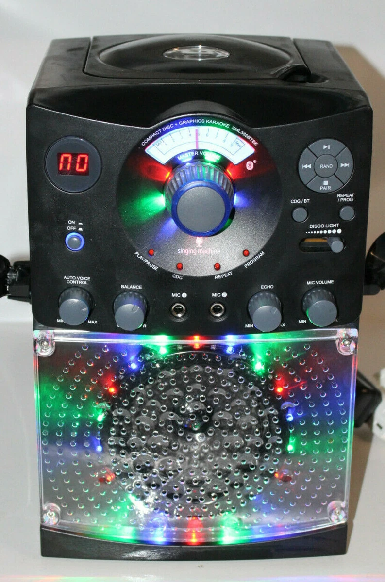 Singing Machine Disco Lights