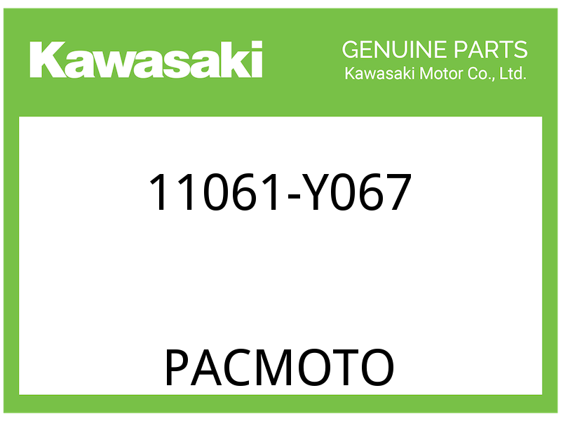 Kawasaki OEM Part 11061-Y067 GASKET | eBay