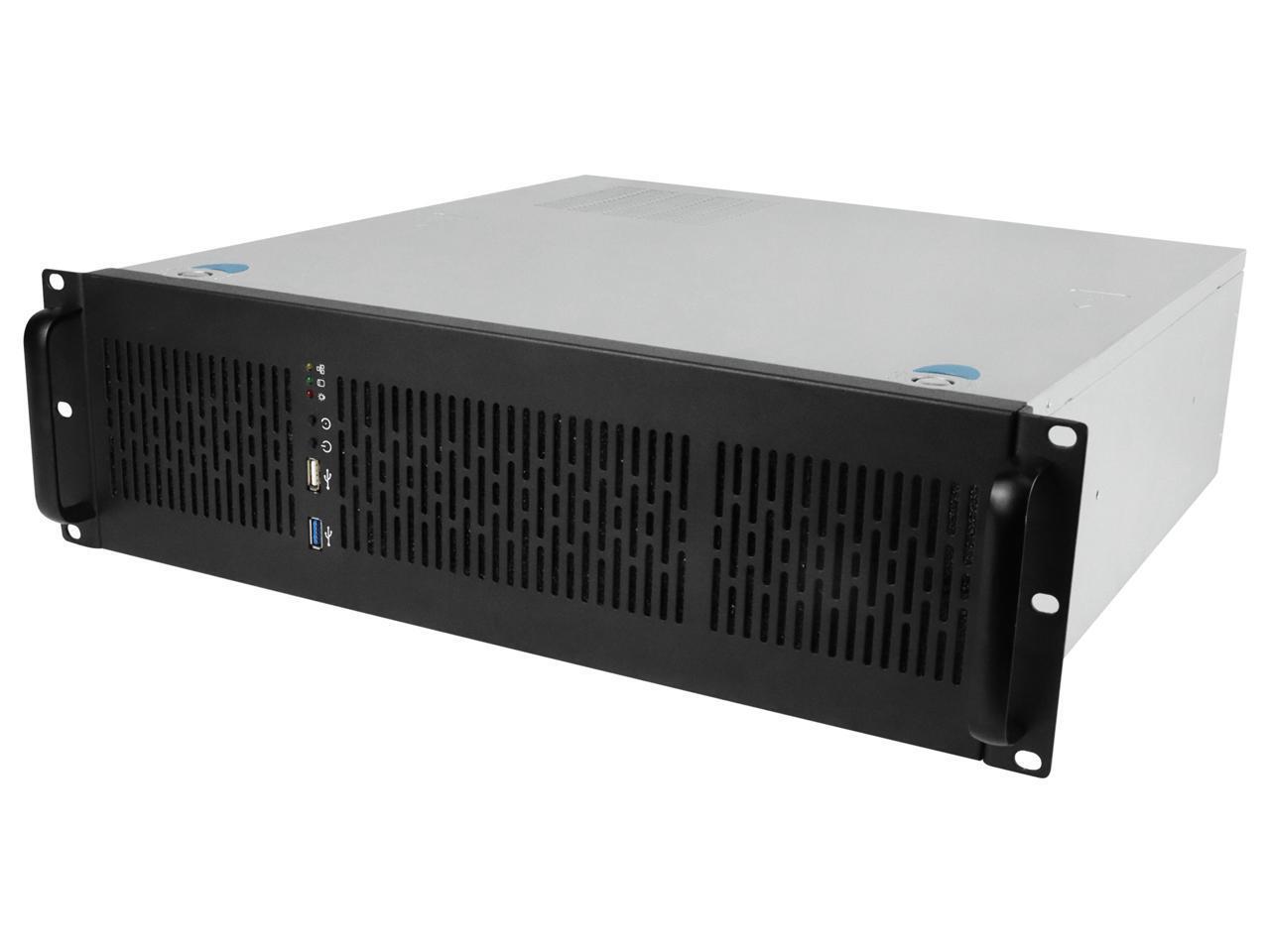 Rosewill RSV-Z3200U 3U Server Chassis Rackmount Case, 6x 3.5" Bays, E ...