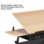 Drafting Table Height Adjustable Art Craft Writing Desk Drawing ...