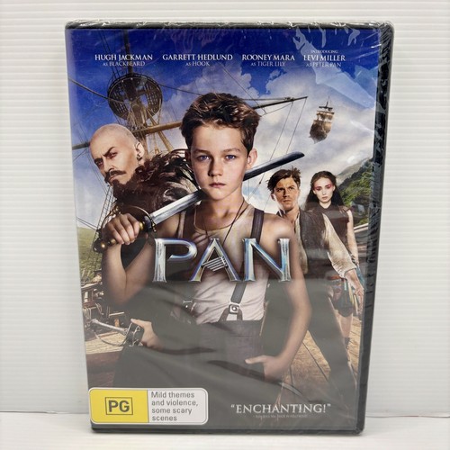 Pan DVD Region 4 PAL Free Tracked Postage Brand New & Sealed 2015 Hugh ...