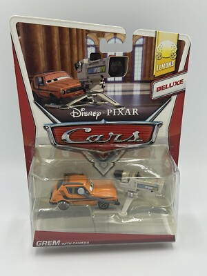 Rare Disney Pixar Cars Deluxe Grem with Camera 6/8 Lemons Series | eBay