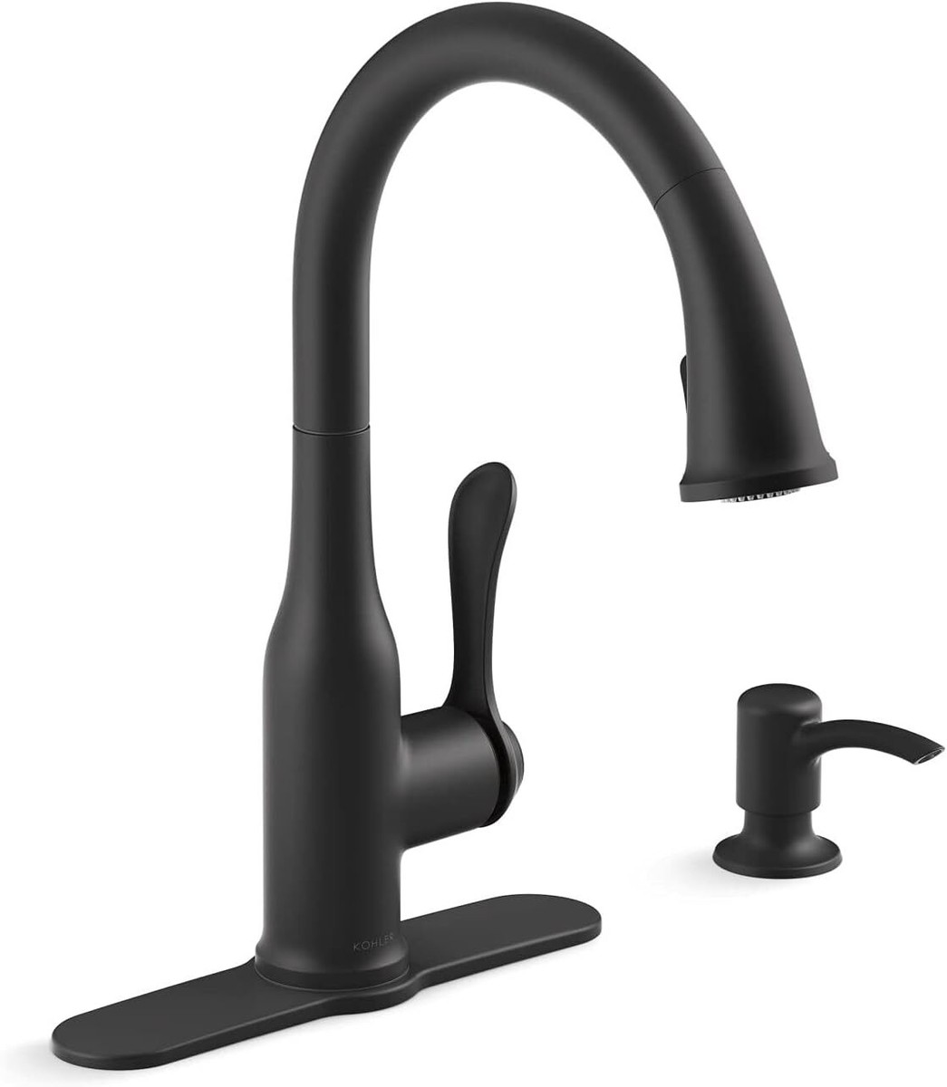 Black Kitchen Faucet Semi Professional Blanco 527474 Culina II