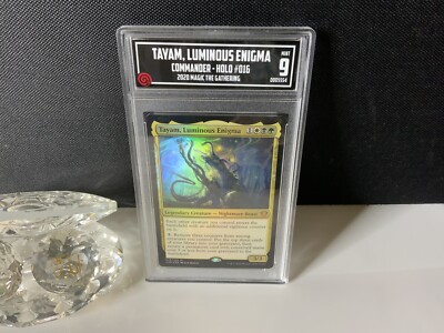 MTG Tayam, Luminous Enigma (16) Graded Commander 2020 TCCG 9 NOT PSA ...