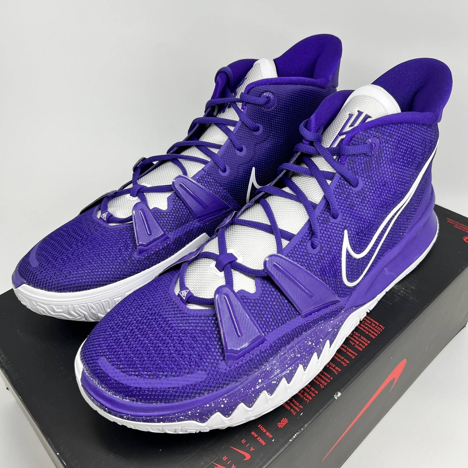 Size 17 - Nike Kyrie 7 TB Field Purple for sale online | eBay