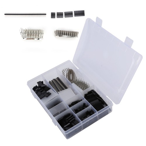 Jumper Wire Pin Header 2.54mm Housing Male Female Connector Kit ...