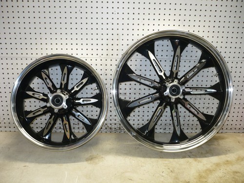 VICTORY POLARIS CAST 21" FRONT & REAR WHEEL RIM 16x5.0 21x3.5 1522247 ...