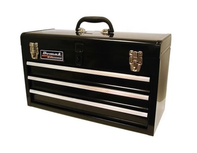 Homak 3 Drawer Ball Bearing Toolbox Chest, Black, 20 Inches 3-Drawer | eBay