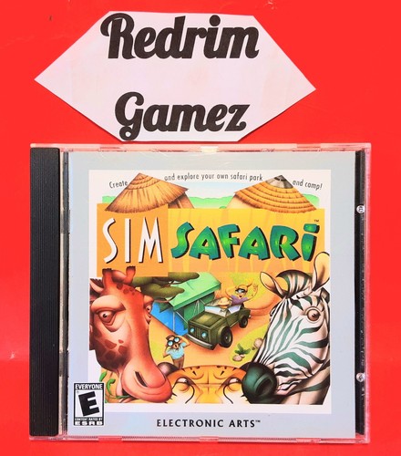 Sim Safari COMPLETE Windows PC CD-Rom Video Games | eBay