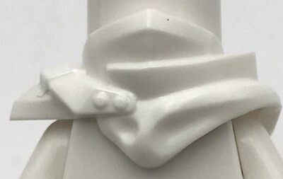 Lego New White Minifigure Armor Shoulder Pad and Wrap with Scabbard ...