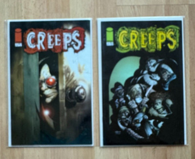 2 ~ IMAGE COMICS ~ CREEPS COMICS #3 & #4 ~ Bagged /Boarded ~ UNREAD | eBay