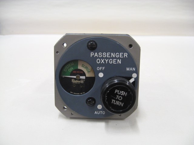 Passenger Oxygen Flow Control Panel - Dassault Falcon - PN: 900-002-145 ...