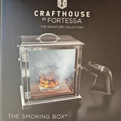 Crafthouse by Fortessa Professional, Glass Smoking Box for Cocktail ...