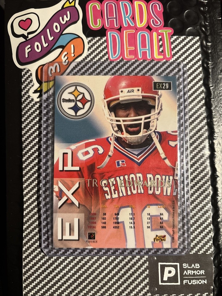 1999 Playoff Prestige EXP Football Rookie Troy Edwards #EX29 (RC ...