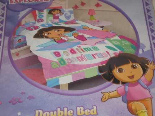 NICKELODEON DORA THE EXPLORER BEDTIME ADVENTURES! QUILT COVER SET ...