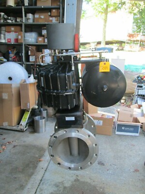 Tufline S/S Ball Valve W/Pneumatic Actuator & Moore Positioner 10" (New ...