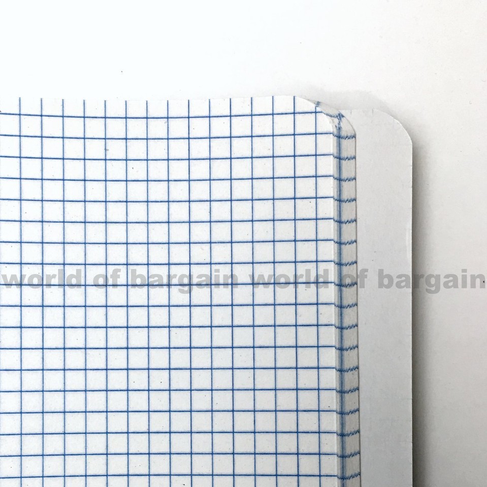 QUAD Ruled Composition Notebook 5 sq/in Graph Paper Math Note Book 200 ...