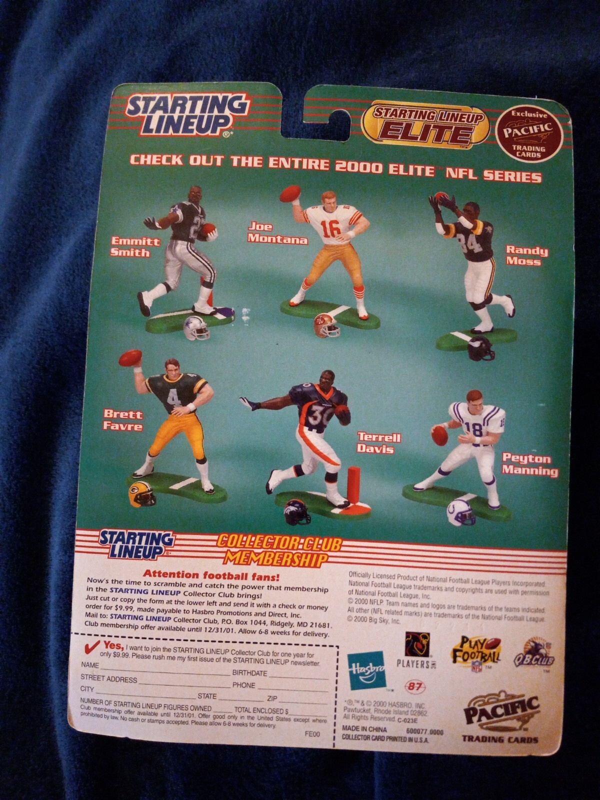 League National Football League NFL Starting Lineup Elite Collectible ...