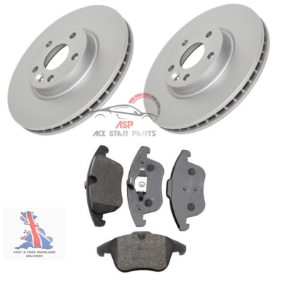 LANDROVER FREELANDER 2.2 TD4 SD4 2006-2014 FRONT 2 BRAKE DISCS & PADS ...