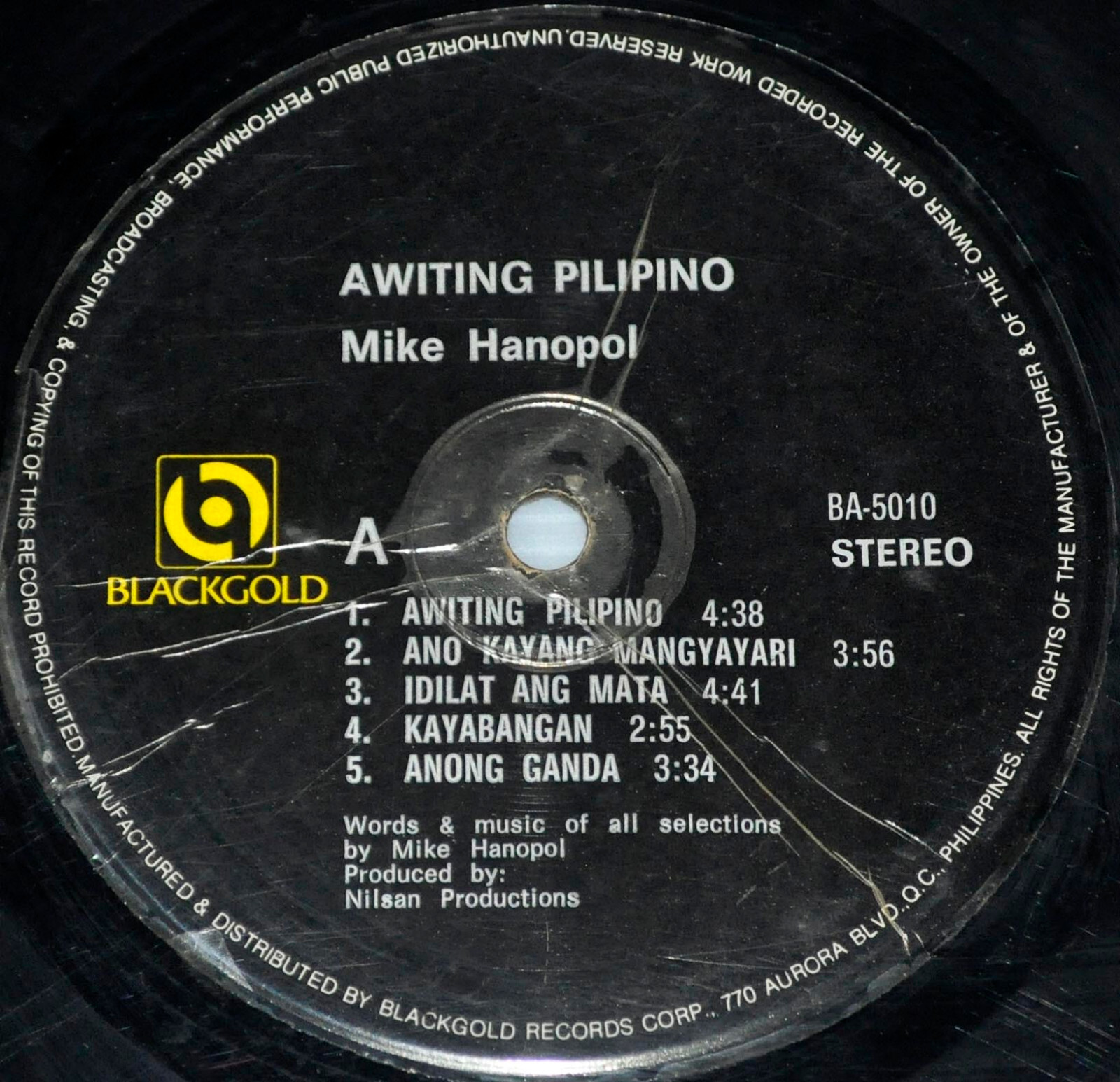 Awiting Pilipino Mike Hanopol