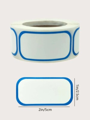 2 x 300 Pcs/Roll Removable Label Sticker Kitchen Canister Food ...