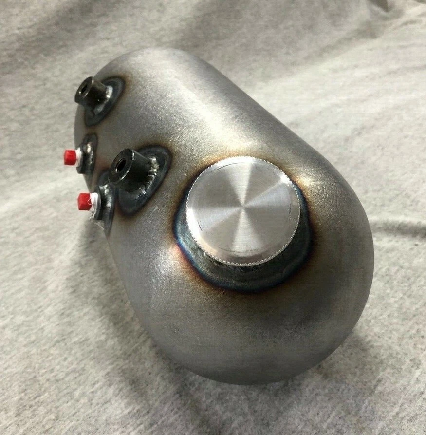 Custom Chopper Oil Tank