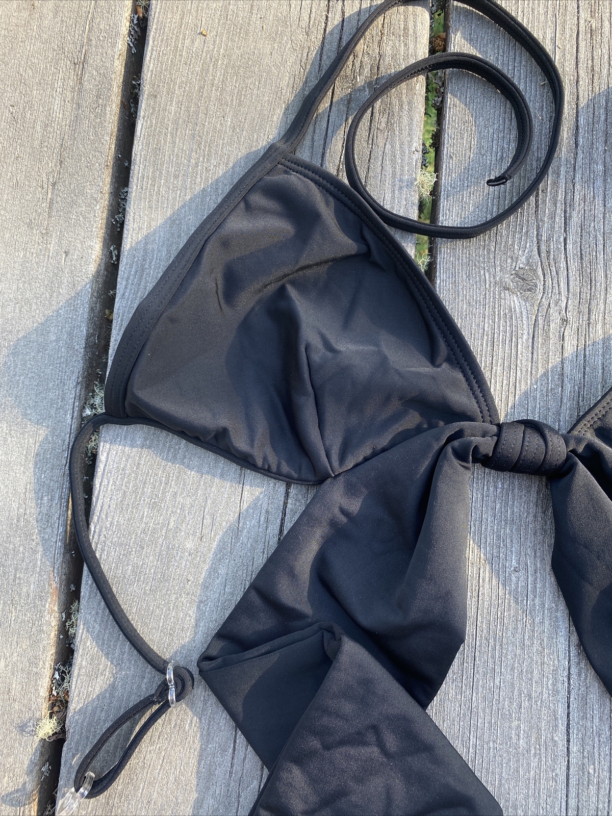 Shape FX Swim Black Swimsuit Bikini Top Adjustable Wr… - Gem