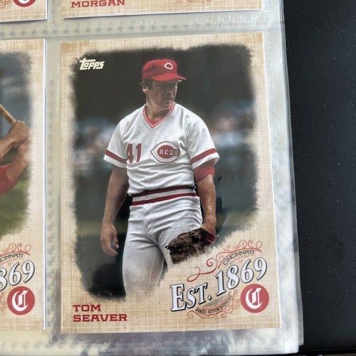 2019 Topps Update Est 1869 Tom Seaver #EST-9 HOF Cincinnati Reds | eBay