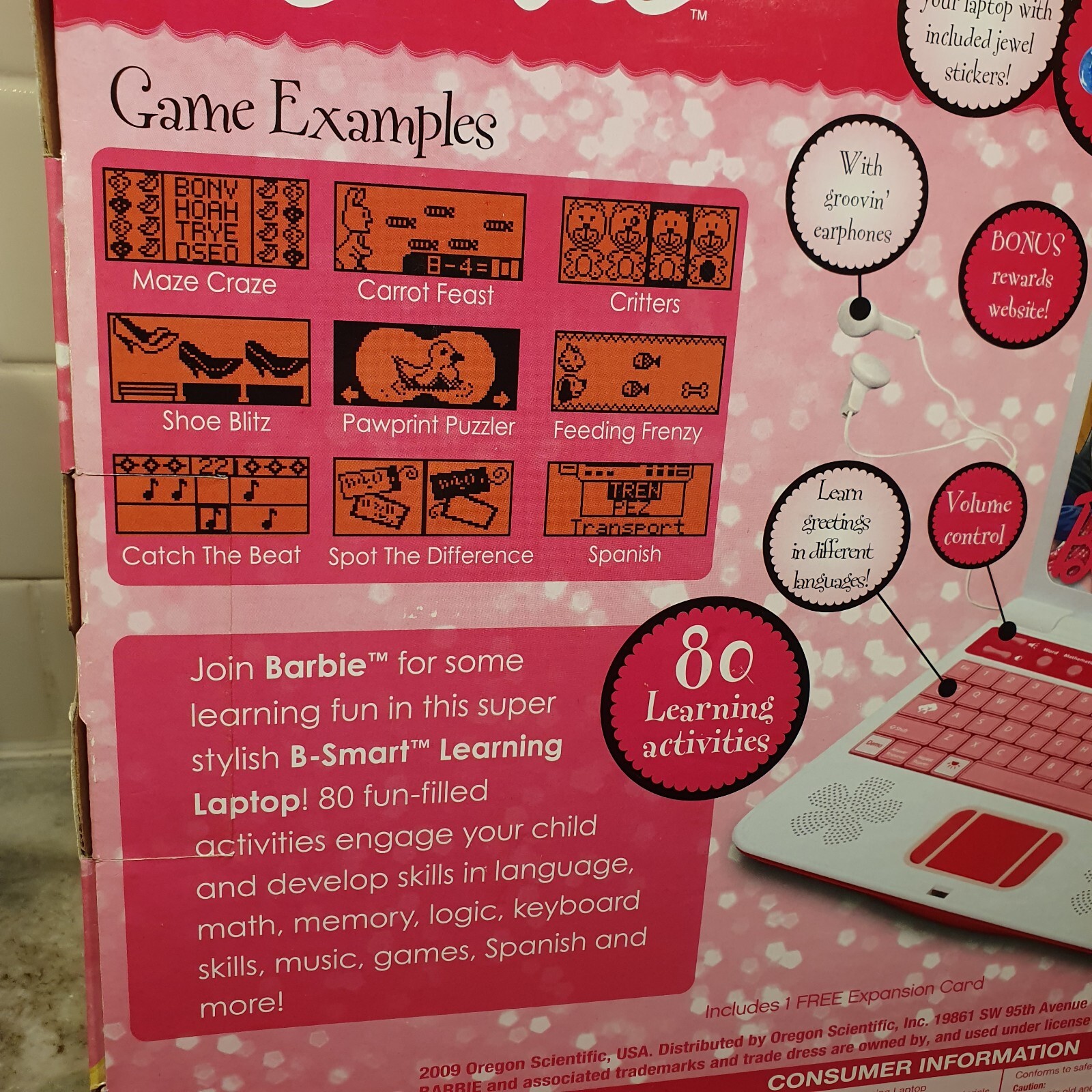 Oregon Scientific Barbie B-Smart Laptop for sale online | eBay