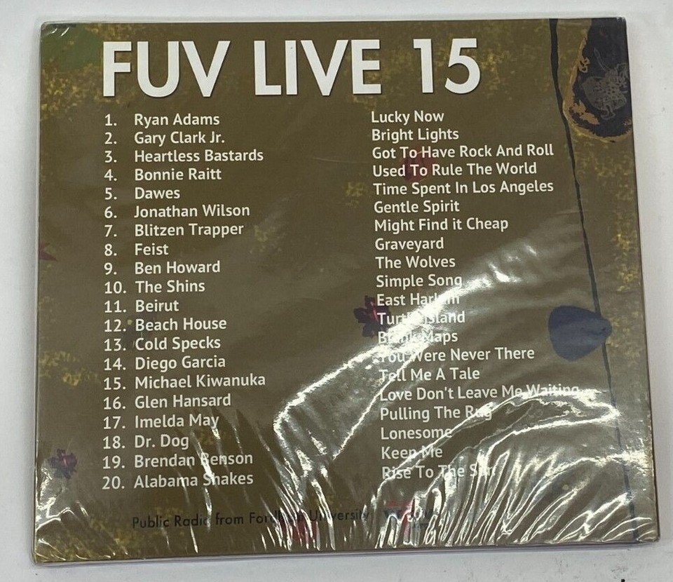 FUV Live 15 by Various Artists [WFUV 90.7] (CD) New Sealed | eBay