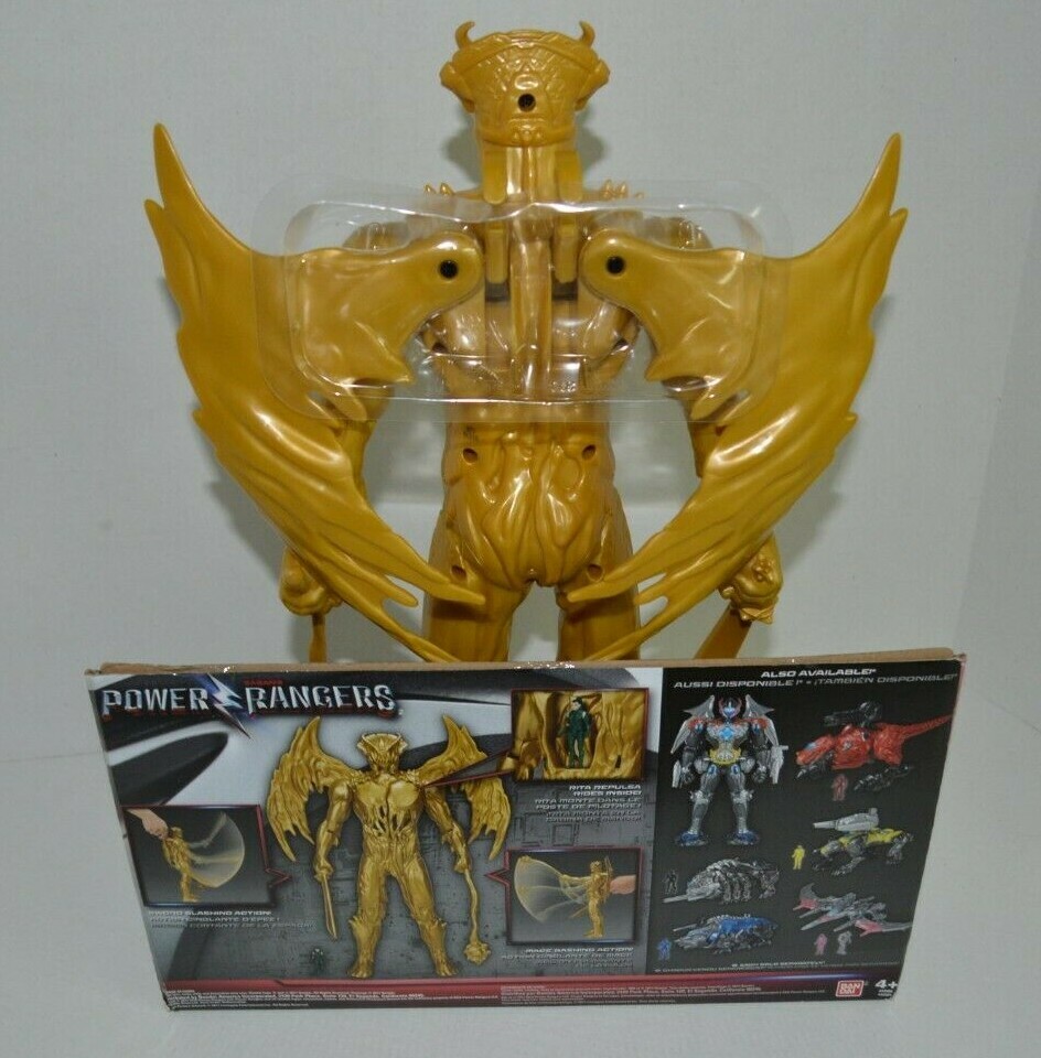 NEW Bandai Power Rangers Big 18" Goldar Figure w Rita Repulsa New Movie ...
