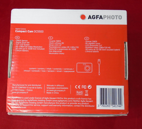 AGFA Compact Camera DC5500 24 mega pixels Black (No Macro mode | eBay