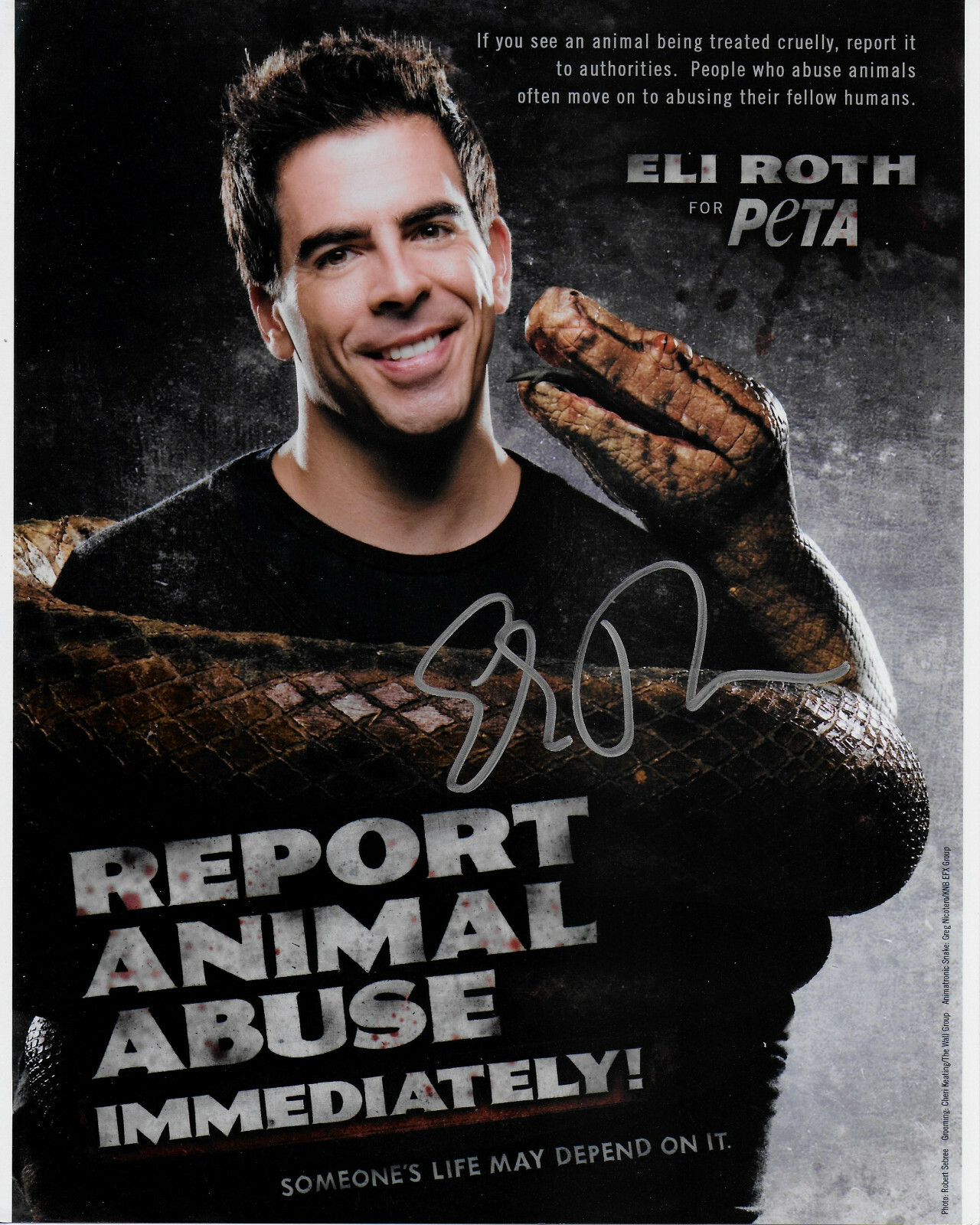 Eli Roth Original Autographed 8X10 photo - Cabin Fever, Hostel | eBay UK
