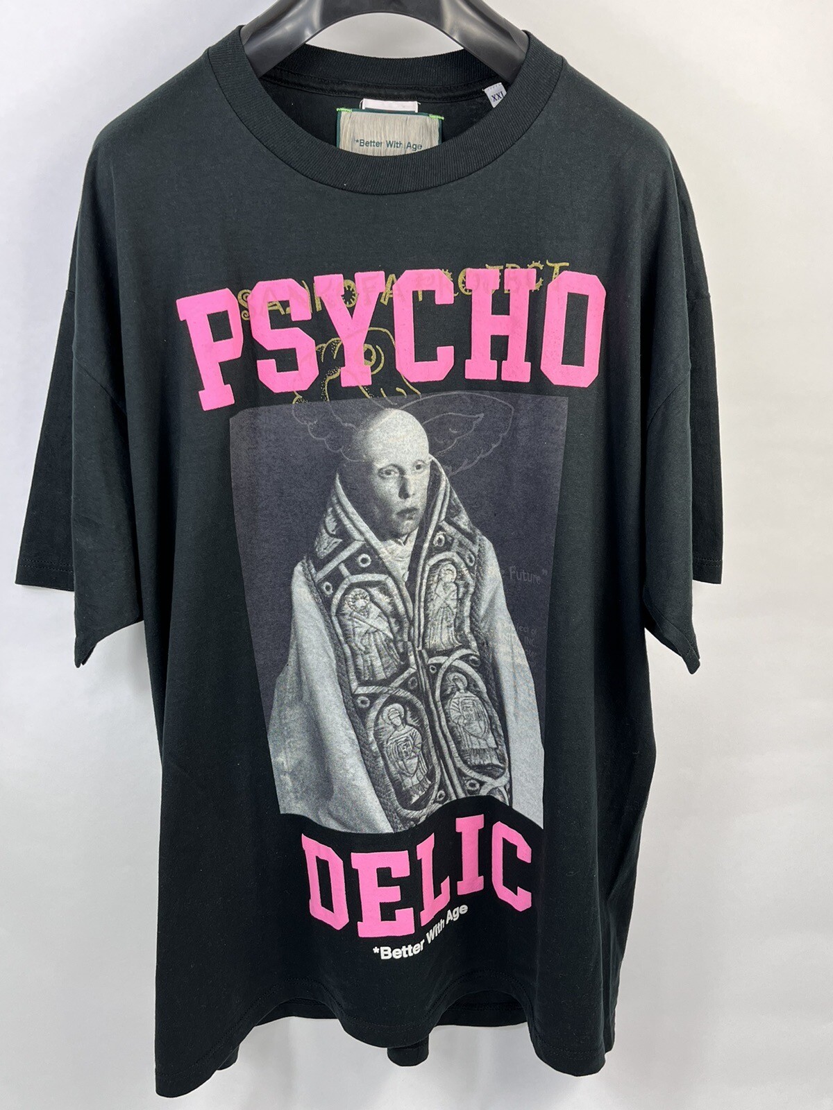 BETTER WITH AGE - PSYCHO DELIC BWA MJ PRINT T-SHIRT SIZE: XXL | eBay