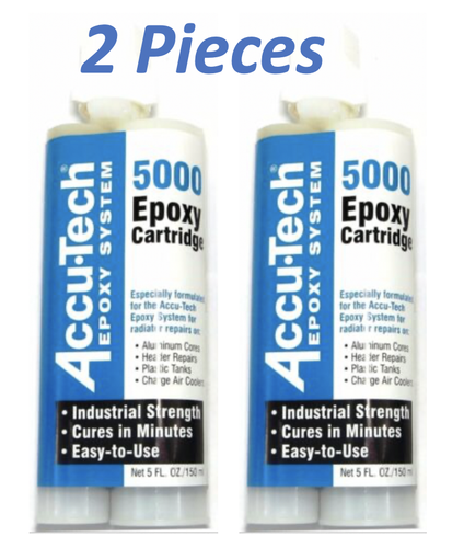 Accu-tech 5000 epoxy cartridge. Net 5FL. OZ./ 150 ml (2 Pieces Accutech ...