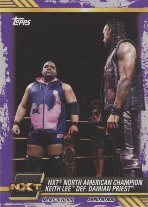 2021 Topps WWE NXT - NXT North American Champion Keith Lee def. Damian ...