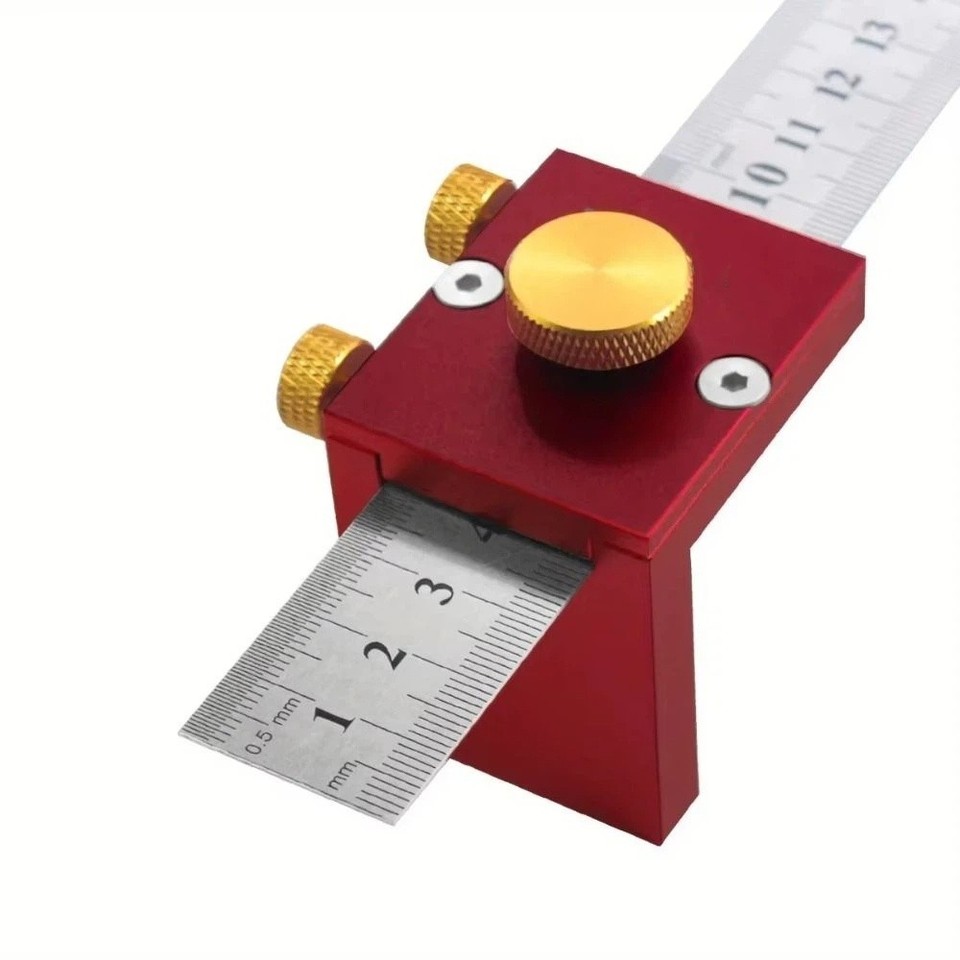 Precision Woodworking Scriber T-Type Scribing Ruler Woodworking Studios ...