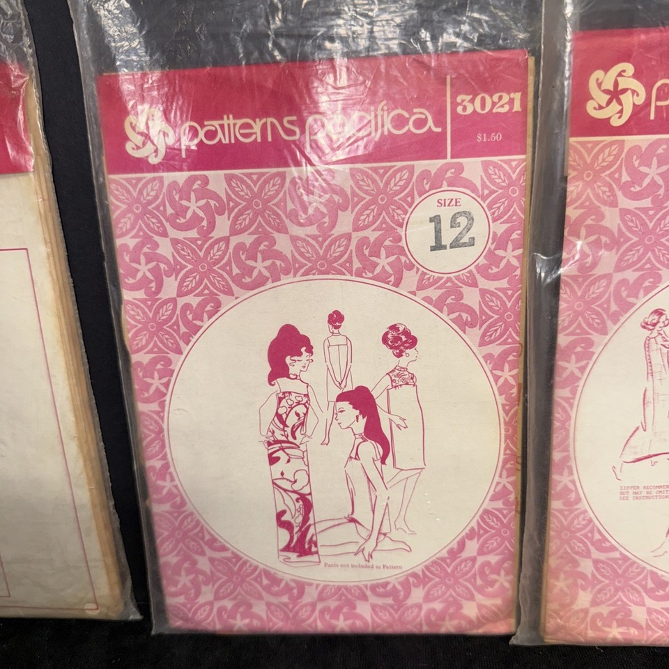 Vintage Patterns Pacifica 3038, Misses' Formal Gown/Holoku, Size 10/14 ...