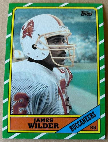 JAMES WILDER 1986 TOPPS Card #375 NM-MT Condition | eBay